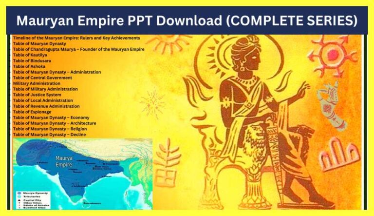 Mauryan Empire PPT Download (SERIES) » SlideSharePPT