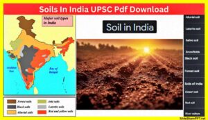 Soils In India UPSC Pdf Download » SlideSharePPT