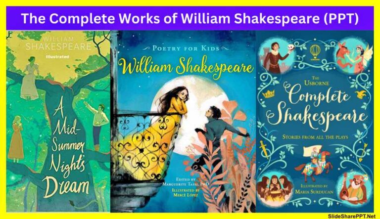 The Complete Works Of William Shakespeare PPT (PDF Download)