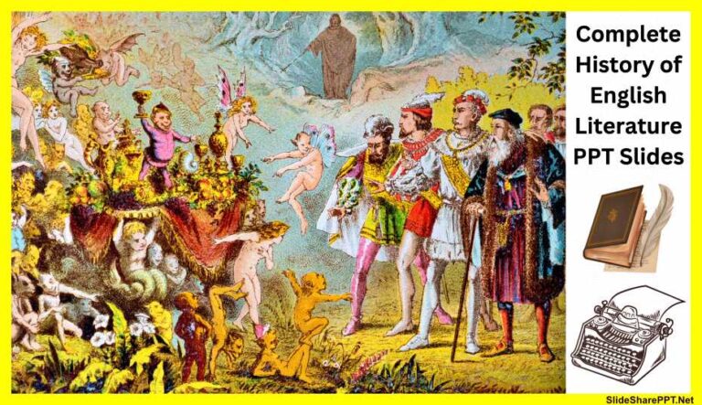 Complete History Of English Literature PPT Slides (Series)