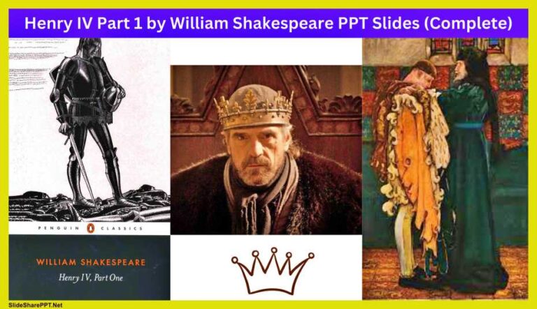 Henry IV Part 1 By William Shakespeare PPT Slides (Complete)