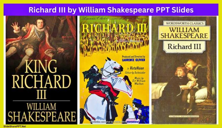 Richard III By William Shakespeare PPT Slides & PDF
