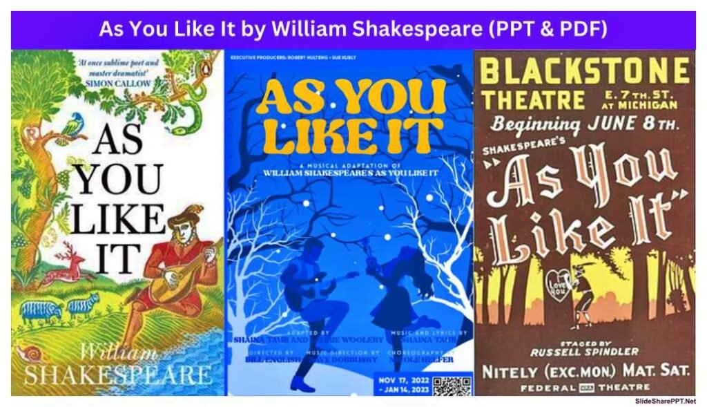 As You Like It PPT Slides & PDF Download » SlideSharePPT