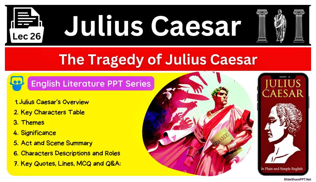 Julius Caesar PPT Slides & PDF Download » SlideSharePPT